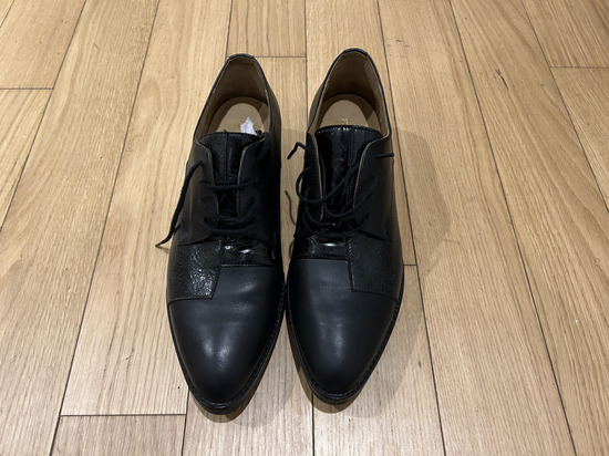 Crne zenske kozne cipele Novo Snizeno 3000