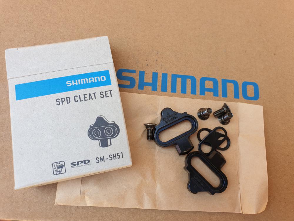 Shimano SM-SH51 i SM-SH56 SPD cleat set - pločice