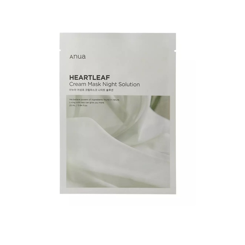 Anua Heartleaf Cream Night Solution maska za lice 25ml