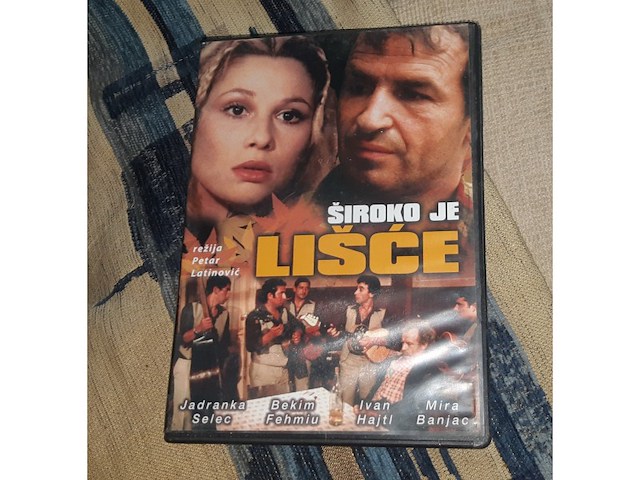 ŠIROKO JE LIŠČE (Bekim Fehmiu)     ///// DVD original