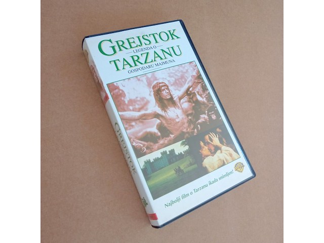 VHS - Grejstok. Legenda o Tarzanu, Kralju majmuna