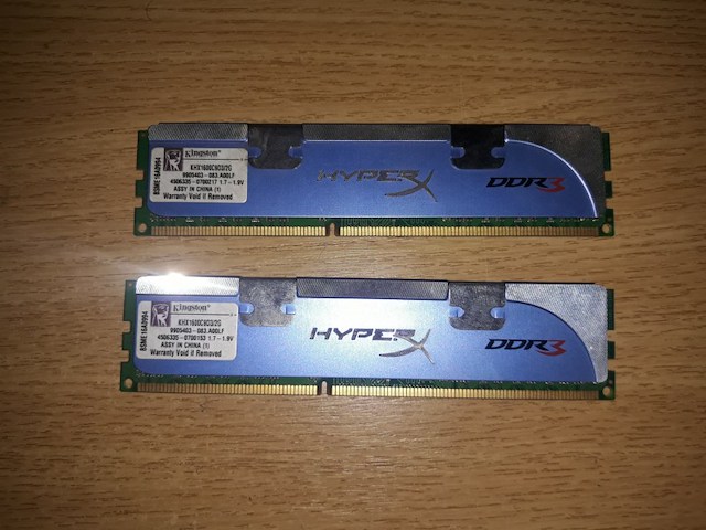 Kingston HyperX 2x2gb ddr3 1600mhz