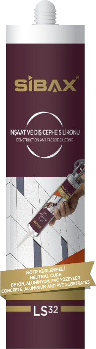 SILIKON NEUTRALNI CRNI 300 ML LS32 SIBAX