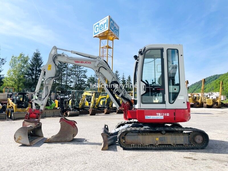 Takeuchi TB138FR mini bager