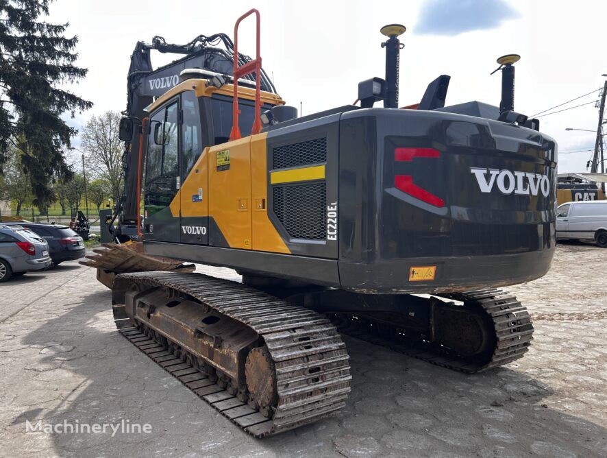 Volvo EC220EL Engcon + LEICA bager guseničar