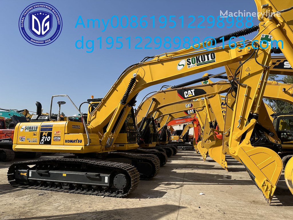 Komatsu PC210-8 bager guseničar