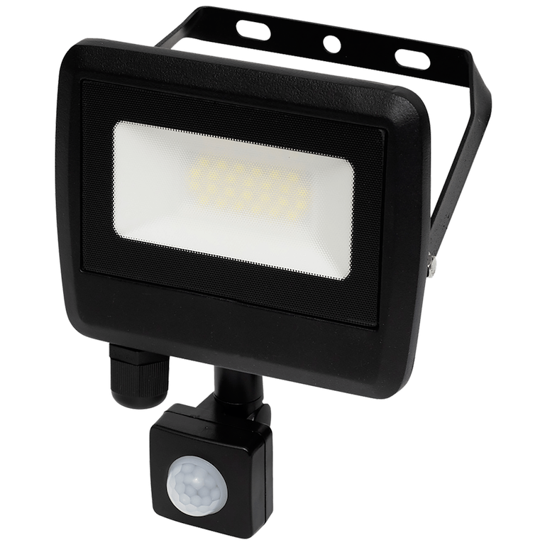 Reflektor, LED, sa detektorom pokreta, 20 W, 1600 lm, IP65