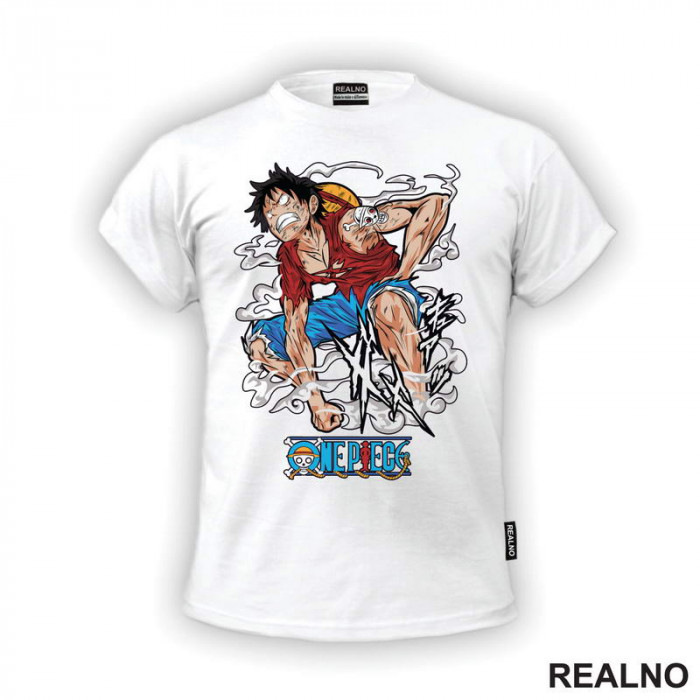 ANGRY LUFFY - ONE PIECE - MAJICA