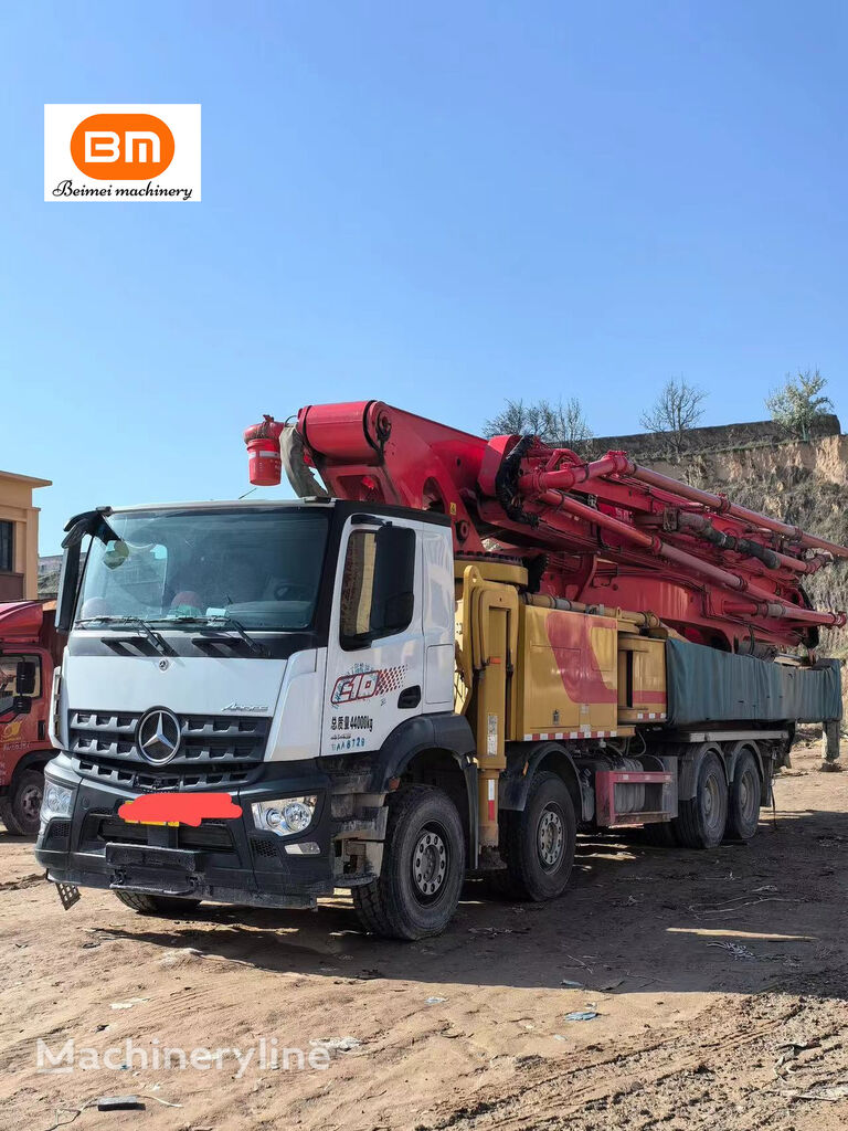 Sany 2021 62M Beton Pumping Truck in Stock na šasiji Mercedes-Benz Actros 4143 pumpa za beton