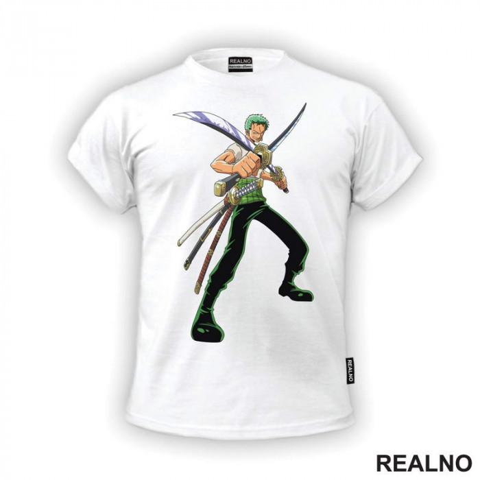 ZORO STANCE - ONE PIECE - MAJICA