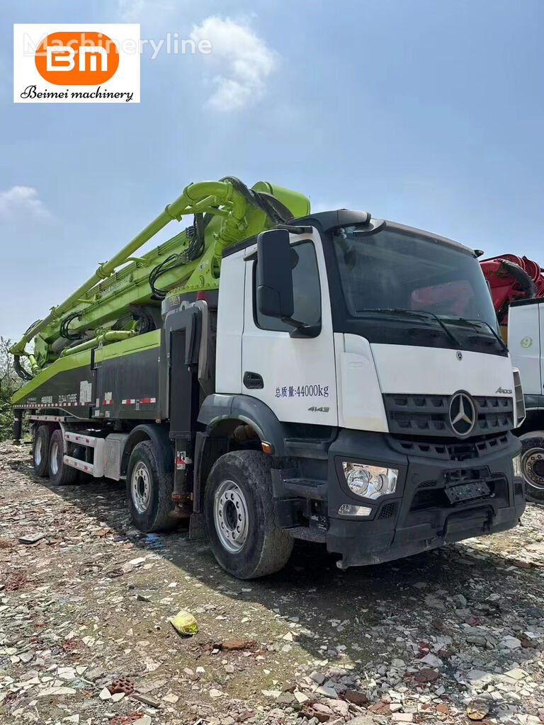 Zoomlion 2020 63M Cement Pumper Truck na šasiji Mercedes-Benz Actros 4143 pumpa za beton