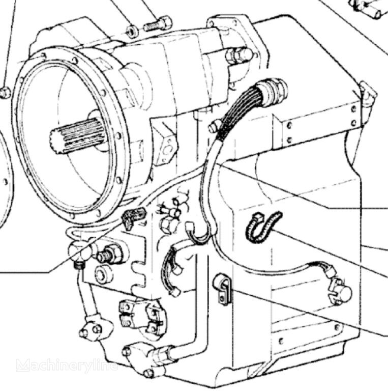 Case 75312851R 75312851R menjač za 845 845B 845DHP 865 865B 865VHP 885B grejdera