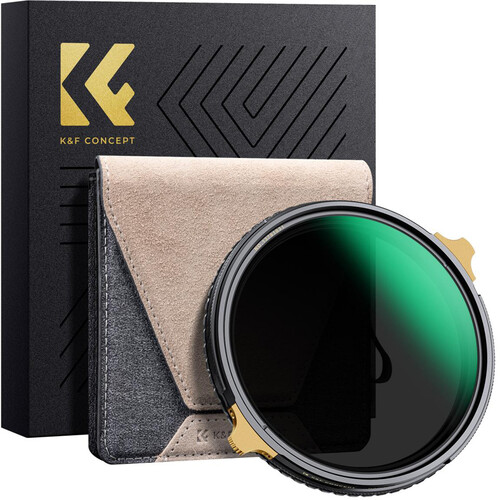 K&F Concept 72mm Brass Frame Nano-X Pro Series CPL + ND2-32 Filter KF01.2001