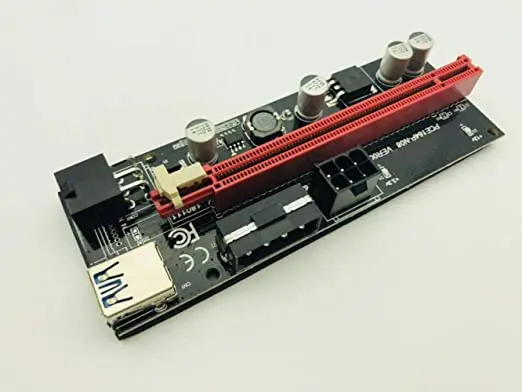 MIWAIMAO USB 3.0 PCI-E Express X16 Ekstender 009s crni