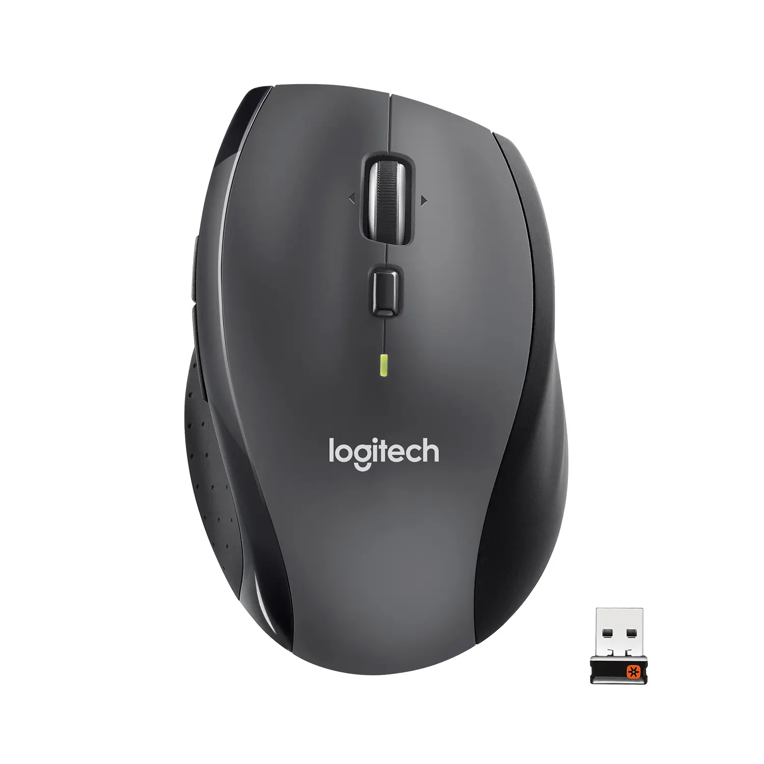 Logitech M705 Marathon Miš, Optički, Bežični, 1000 DPI, Crni