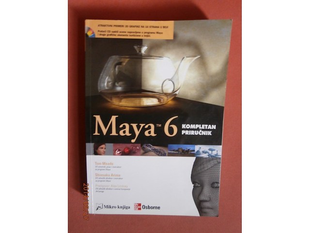 Maya 6 Kompletan priručnik ( bez CD-a ), Tom Meade