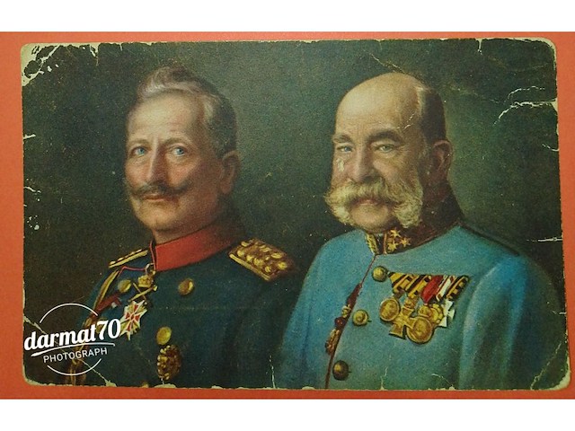 WWI -FRANZ JOSEPH I,WILHELM II-SRBIJA CENZURA OKUPATORS