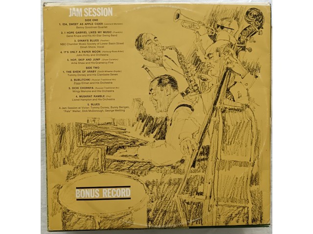 Various - Great Band Era 36-45 Bonus Record:Jam session