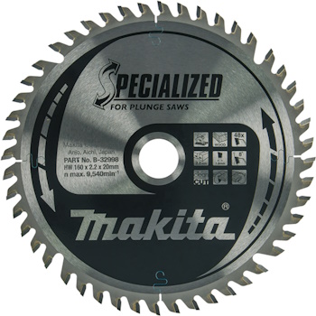 Makita list za testeru od tvrdog metala 160mm B-32998