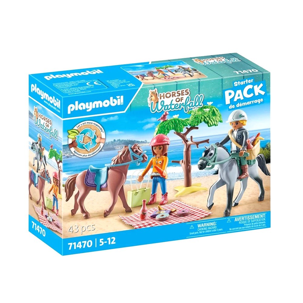 Playmobil Horses of Waterfall Jahanje konja na plaži