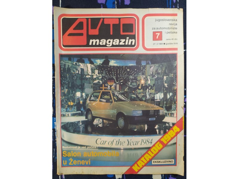 Auto Magazin br. 7 1984