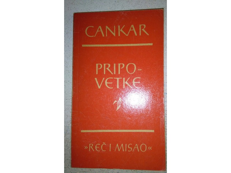 Ivan Cankar, Pripovetke, Reč i Misao