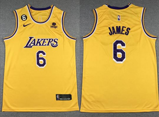 LeBron James - Los Angeles Lakers NBA dres #6