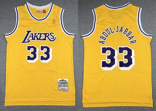 Kareem Abdul-Jabbar - Los Angeles Lakers NBA dres