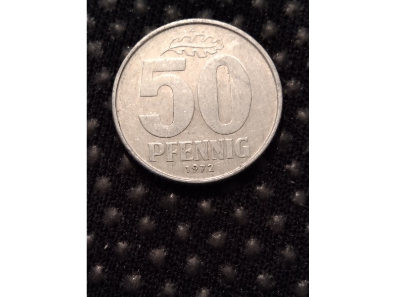 50 pfenniga 1972 istočna nemačka