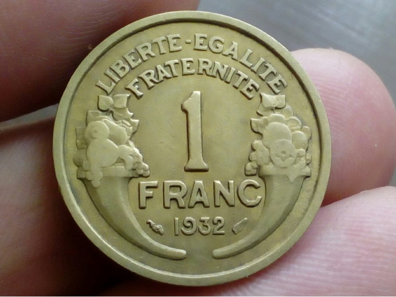 Francuska, 1 franak 1932