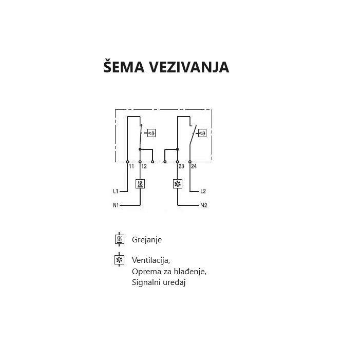 TERMOSTAT ZR 011 (NC+NO)