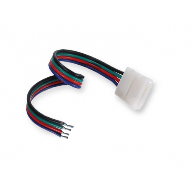 LED KONEKTOR 10MM RGB KABL CL-D0010(5KOM)