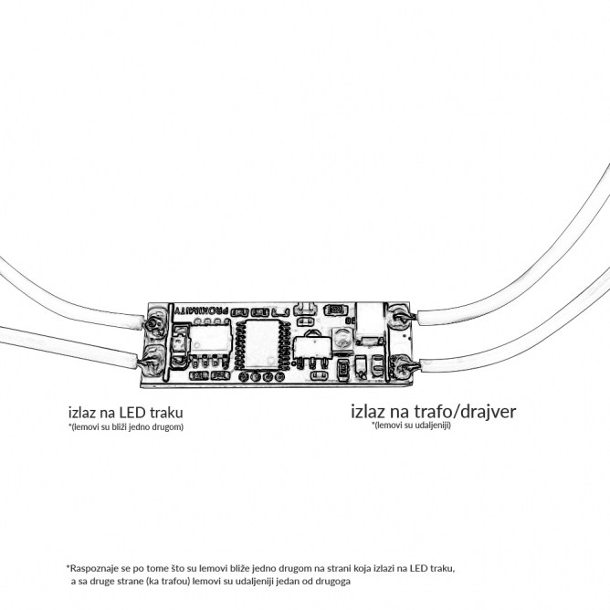 LED PREKIDAC DIMER DP01