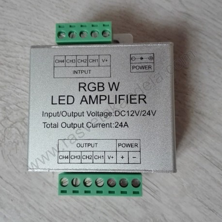 Pojačivač signala za RGB+W LED trake 24A 12/24V V-TAC