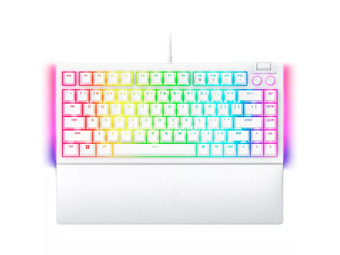 BlackWidow V4 75% - Hot-swappable Mechanical Gaming Keyboard - White - US Layout