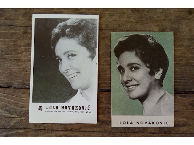 PORTRETI PEVACA LOLA NOVAKOVIC