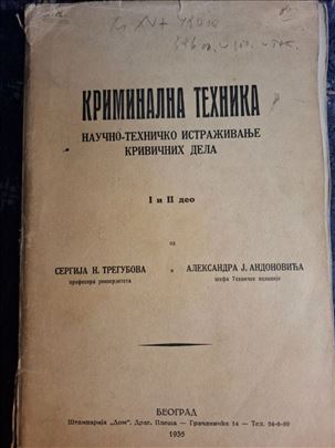 Tregubov, A. Andonović- Kriminalna tehnika, I-II,