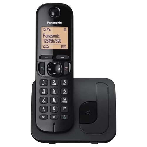 Bežični telefon PANASONIC telefon KX-TGC210FXB crni
