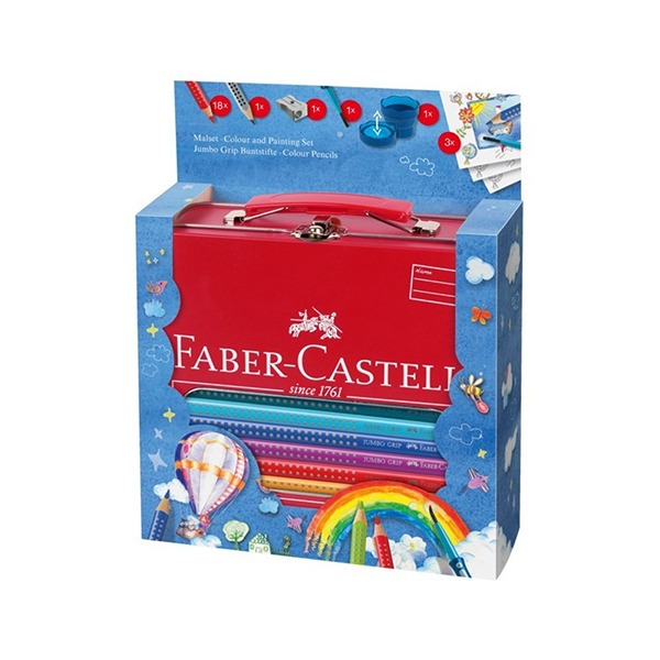 Drvene bojice Faber Castell jumbo poklon set 1/18
