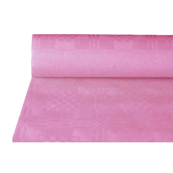 Stolnjak papirni 1.18x7m svetlo roze