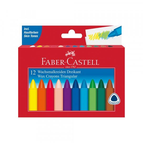 Voštane boje Faber Castell 1/12