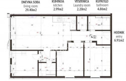 Luksuzna novogradnja 4.0 , 90m2+120m2 dvorište, Strumička ID#1971