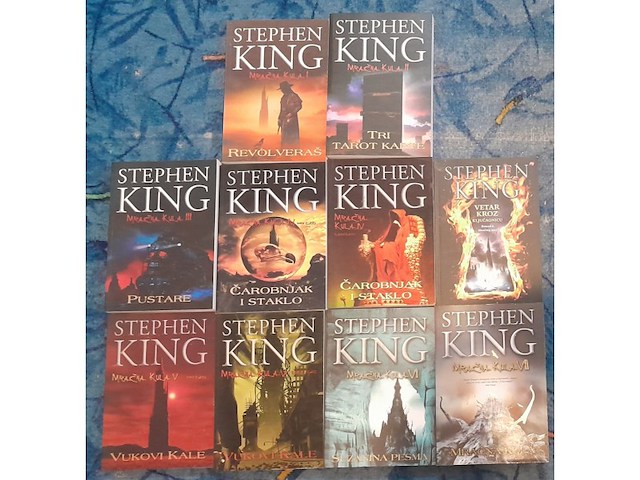 Stephen King - MRAČNA KULA - KOMPLET!!!!