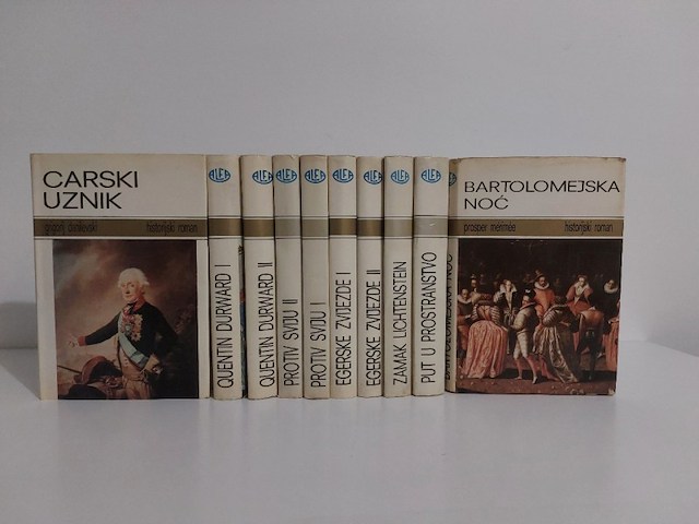 Historijski roman komplet 1-10