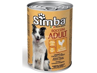 SIMBA konzerva za pse - piletina i ćuretina 415g