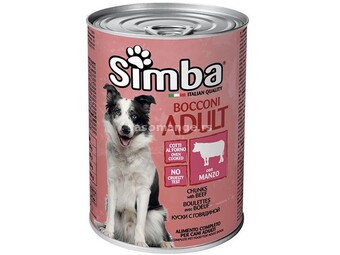 SIMBA konzerva za pse - meso 415g