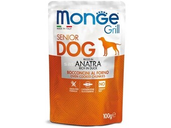 Monge Grill sos za pse Senior - pačetina 12x100g