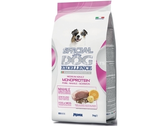 Monge Special Dog Excellence hrana za pse Adult Monoprotein - Svinjetina 3kg