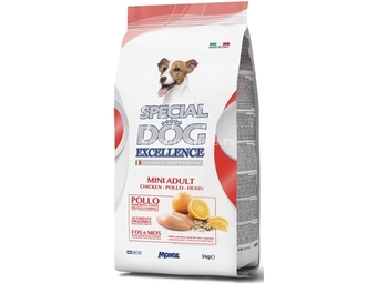 Monge Special Dog Excellence hrana za pse Adult Mini - Piletina 3kg