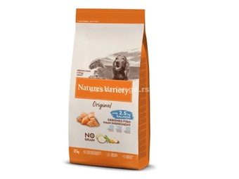 Nature's Variety Original Grain Free hrana za pse Adult Medium - Salmon 2kg